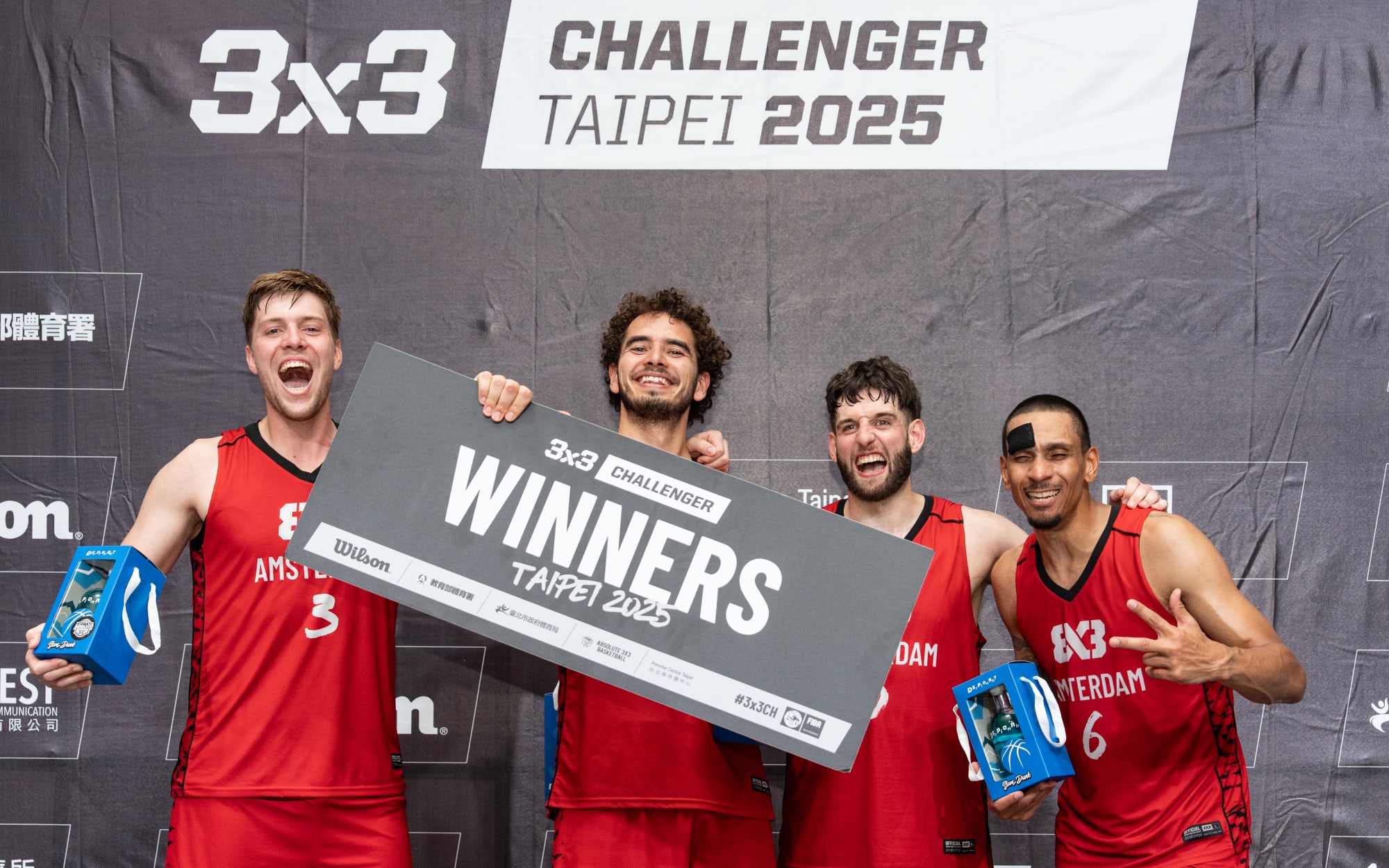 Amsterdam Rabobank end title drought at FIBA 3x3 Taipei Challenger 2025 ...