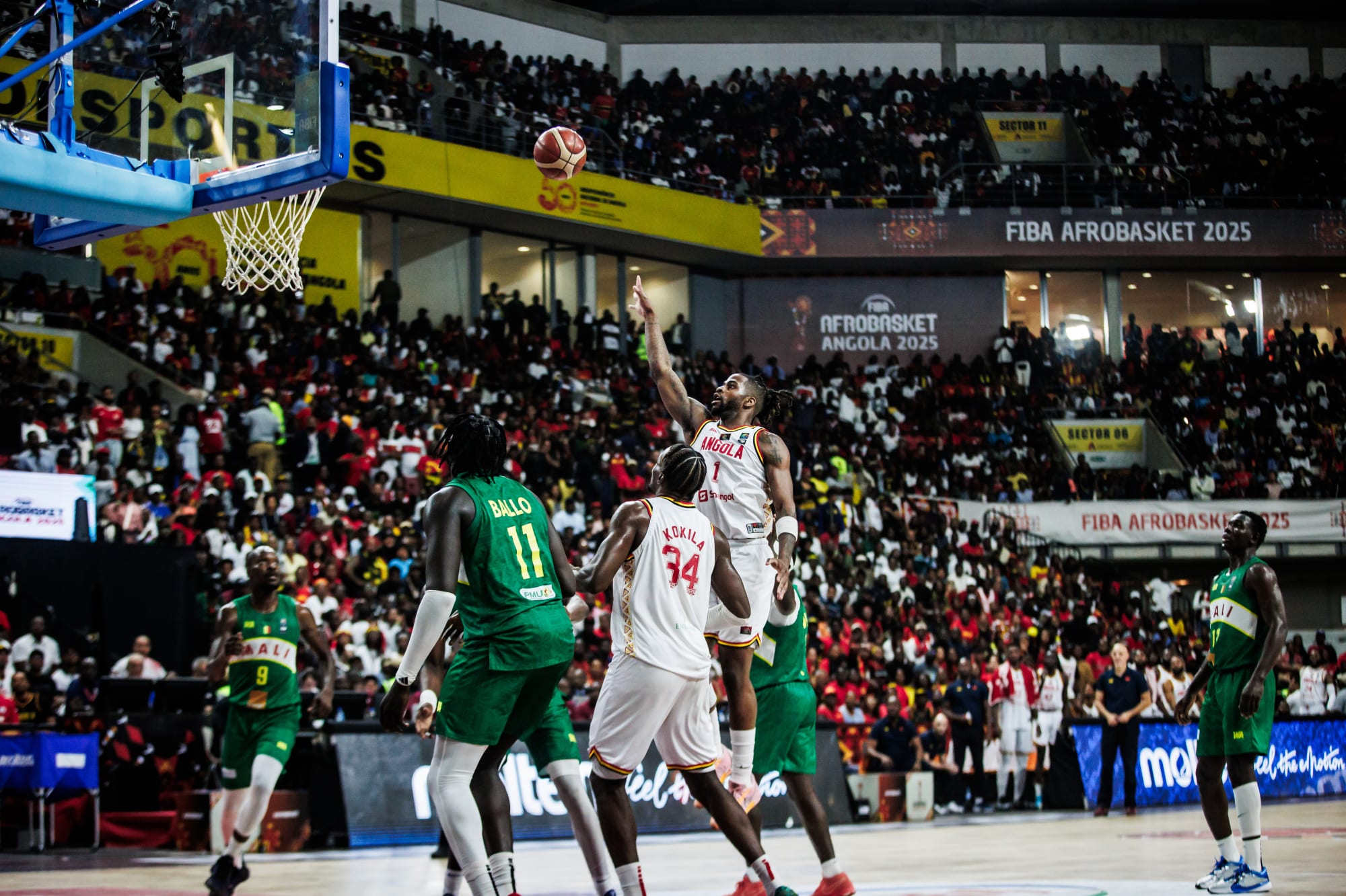 Angola regain AfroBasket glory with dominant win over Mali | FIBA ...