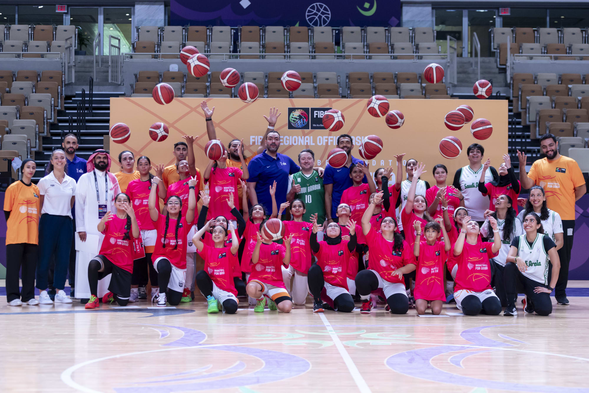 Basketball For Good Activations Shine at FIBA Asia Cup 2025 in Jeddah ...