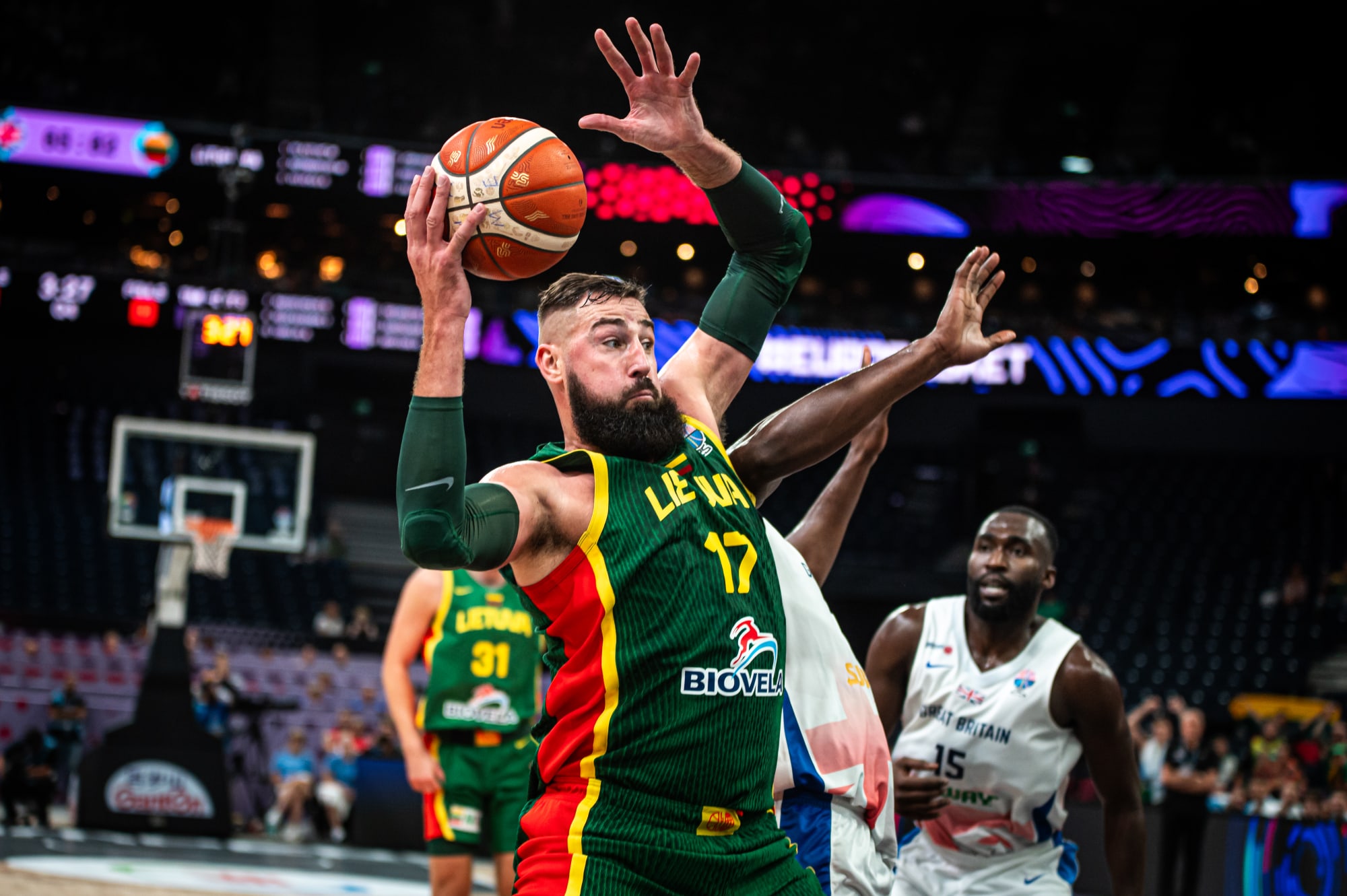 Lithuania enter EuroBasket history books with single-game rebounding ...