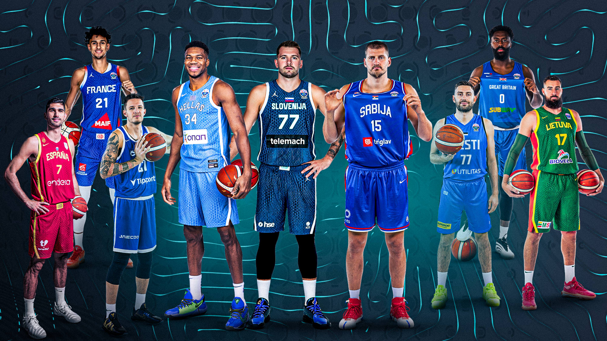 Drip check: Who's got the best jersey at FIBA EuroBasket 2025? - FIBA ...