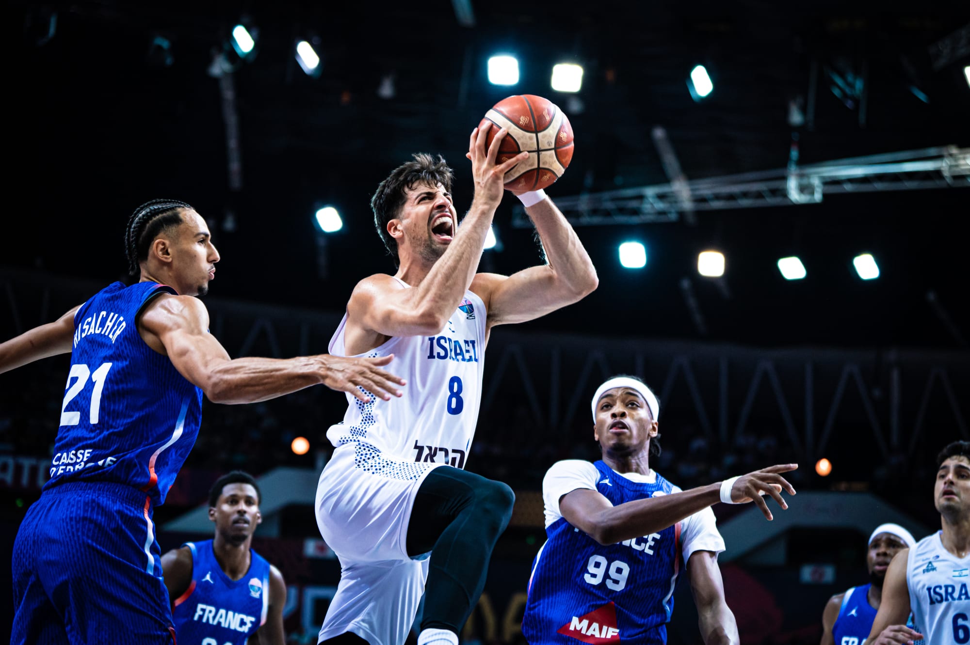 Avdija, Israel rally in the fourth to hand France first defeat | FIBA ...