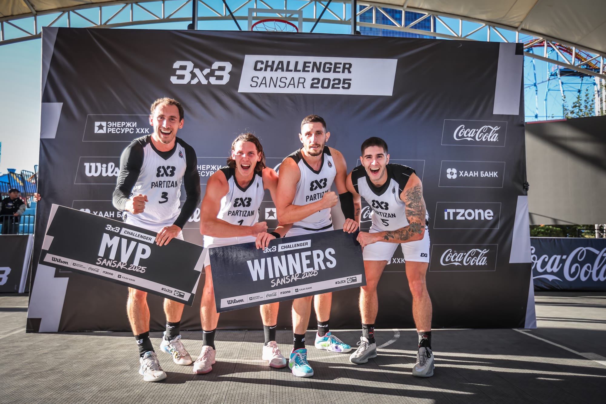 Partizan end title drought in style at FIBA 3x3 Sansar Challenger 2025 ...