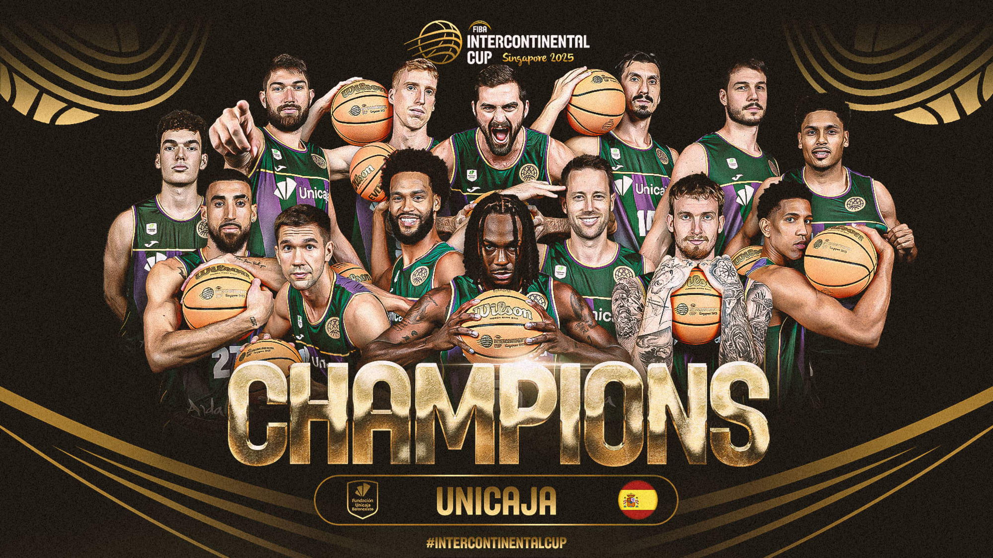 Unicaja crowned FIBA Intercontinental Cup champions again - 2025 FIBA ...