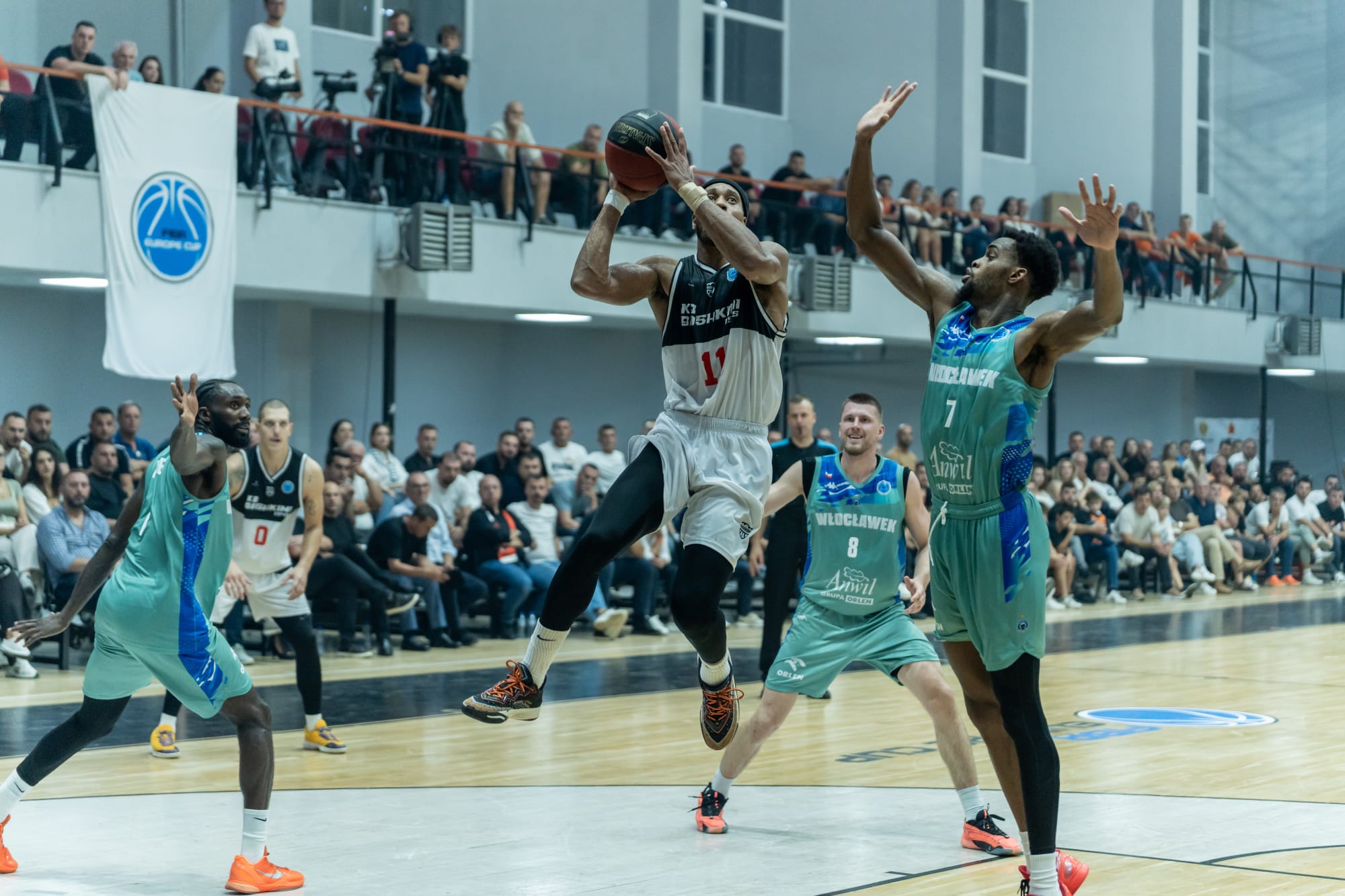 Bashkimi stun former champs as home sides dominate first legs - FIBA ...