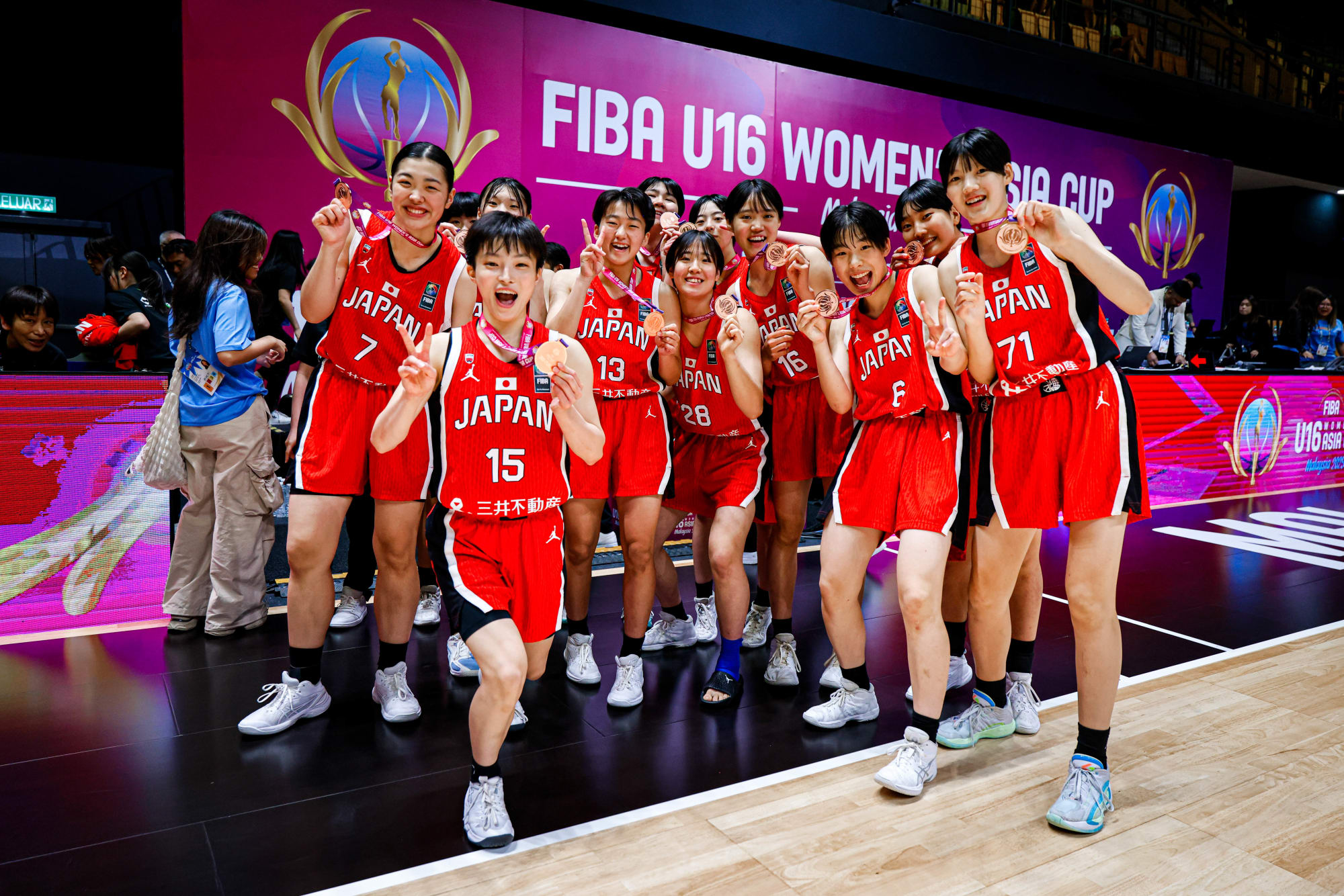 Japan keep mastery of China to salvage bronze - FIBA U16 Women's Asia ...