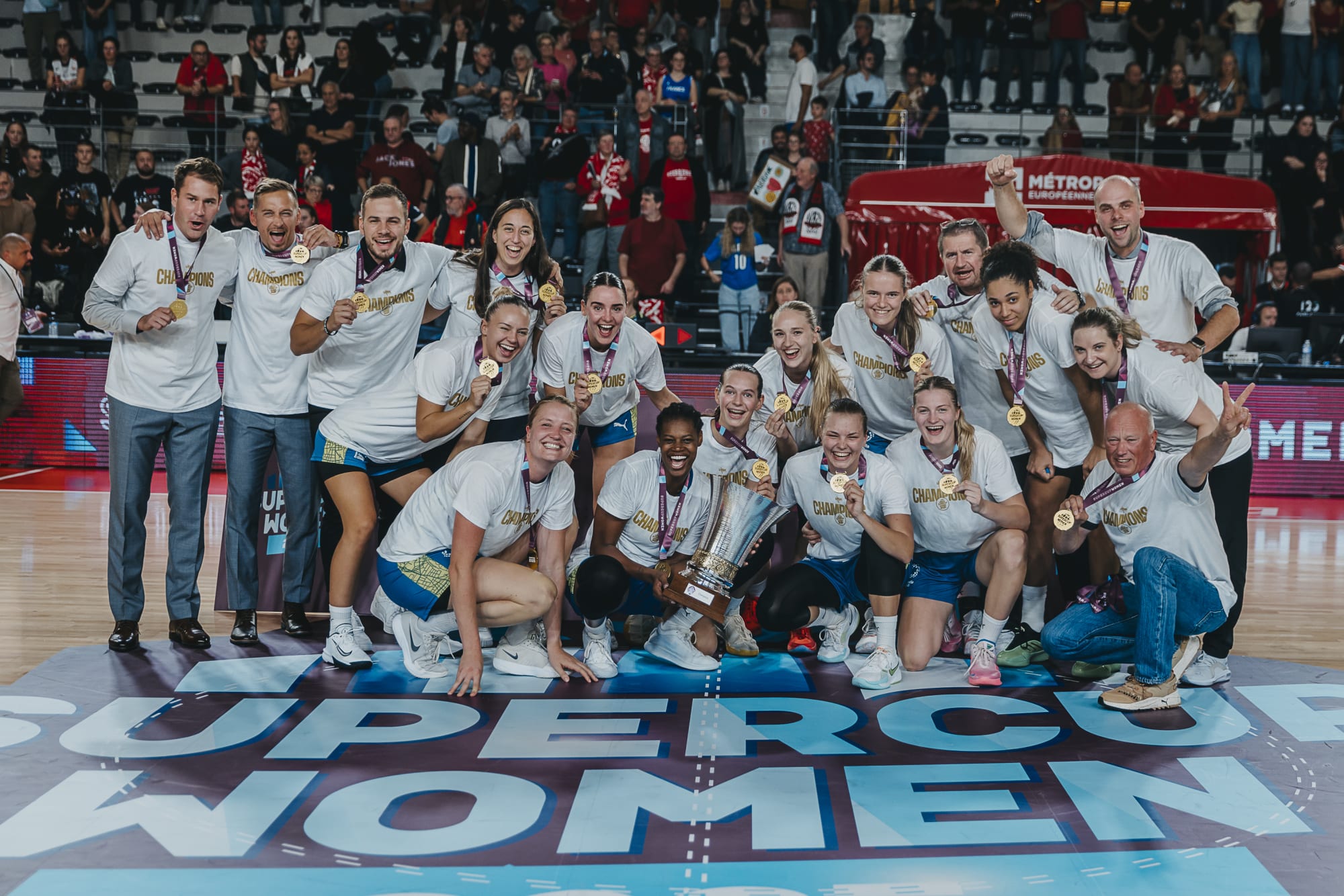 ZVVZ USK Praha celebrate second SuperCup Women title - SuperCup Women ...