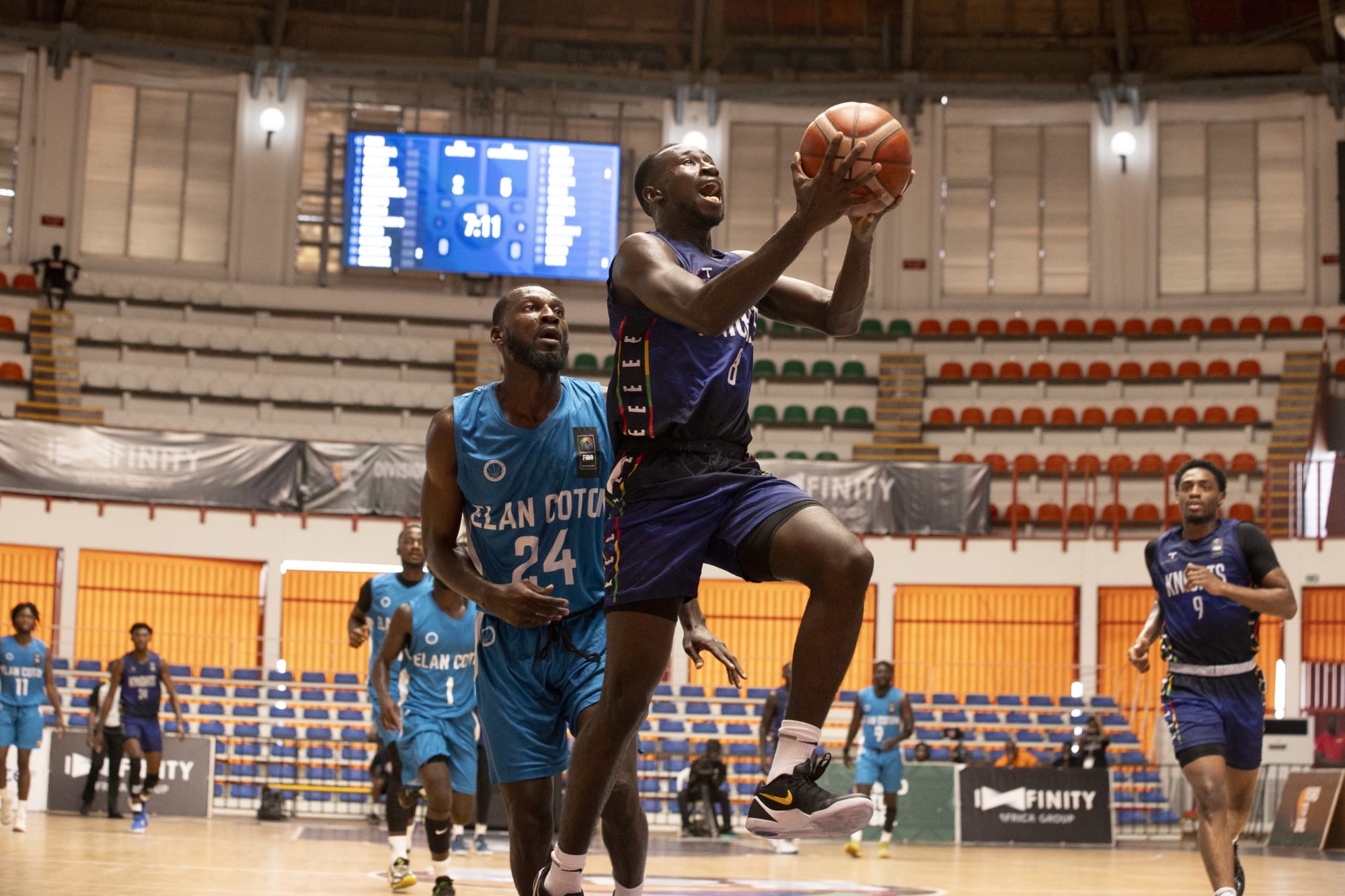Knights and Jeuness Club d'Abidjan close Group B on high note - FIBA ...