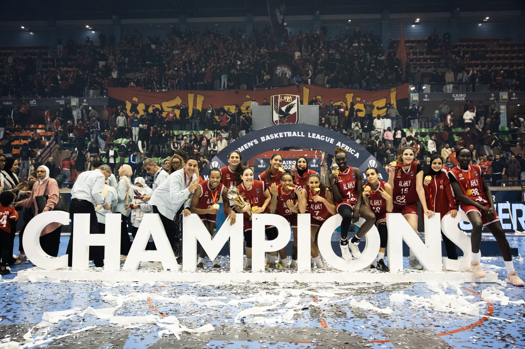 Al Ahly Sporting Club are the 2025 WBLA champions - FIBA Women's ...