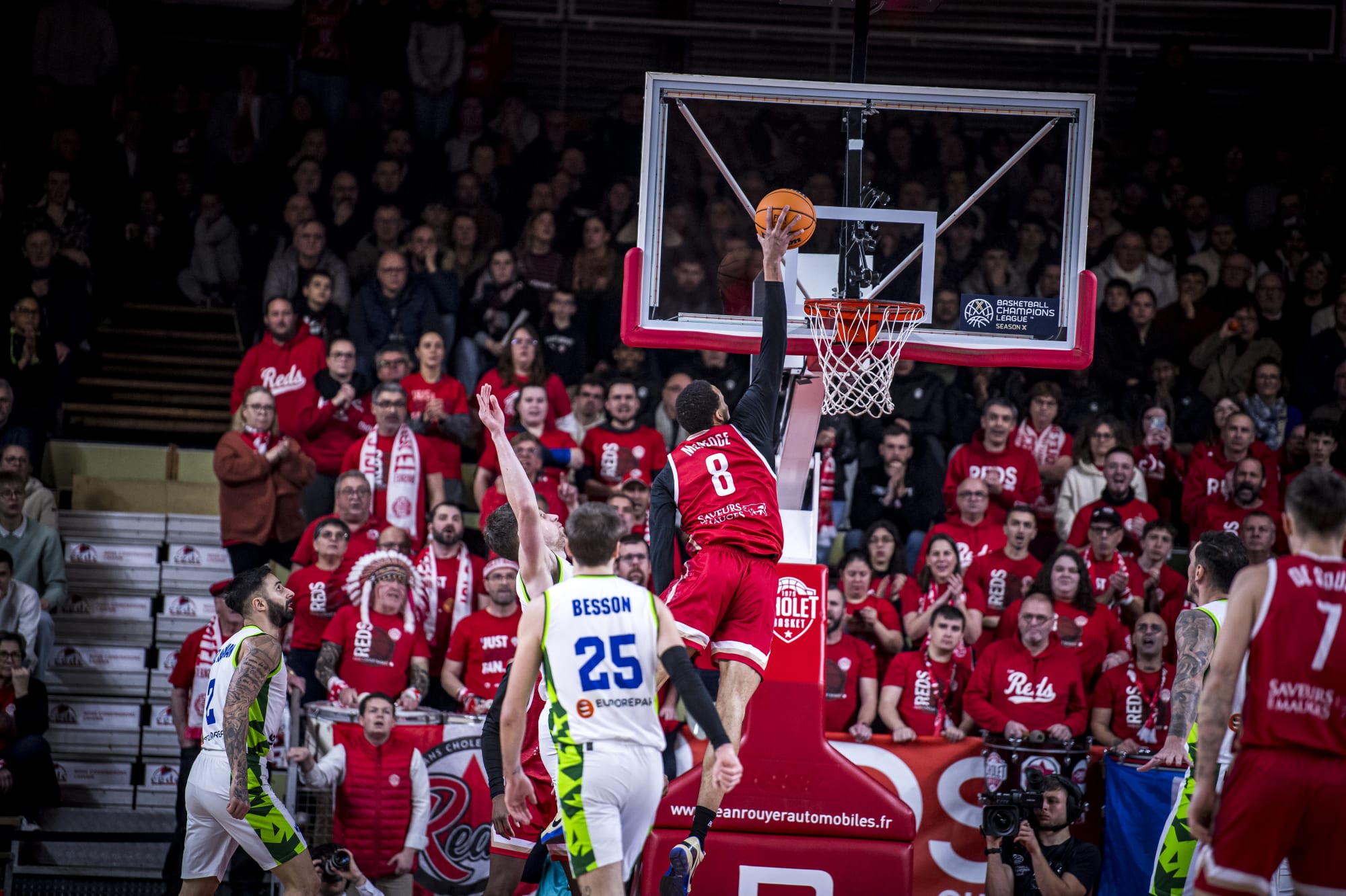 McNeace, Cholet fly high to force Game 3 vs. Tofas Bursa | FIBA Basketball