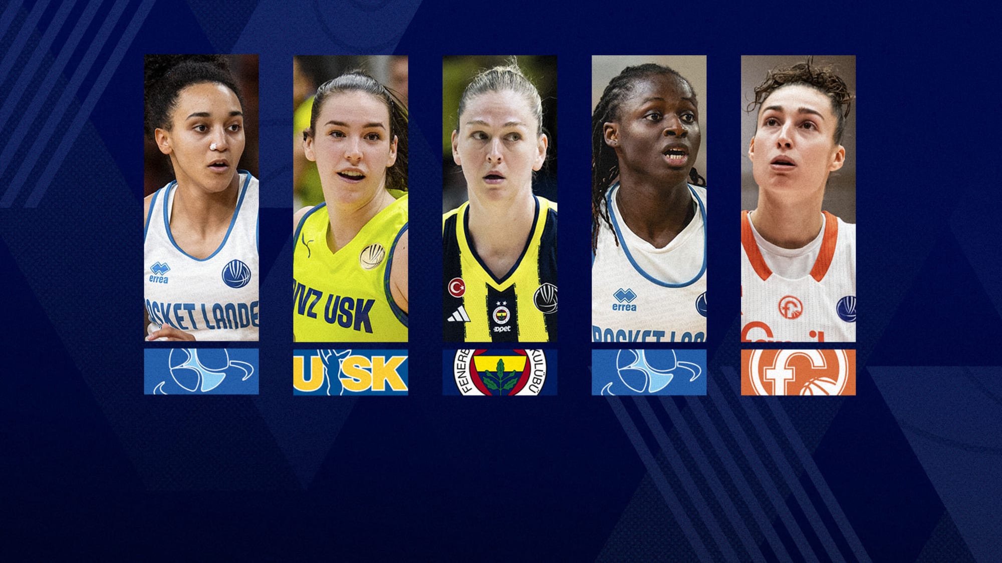 January Team of the Month: Lacan, Carleton, Meesseman, Musa, Shepard ...