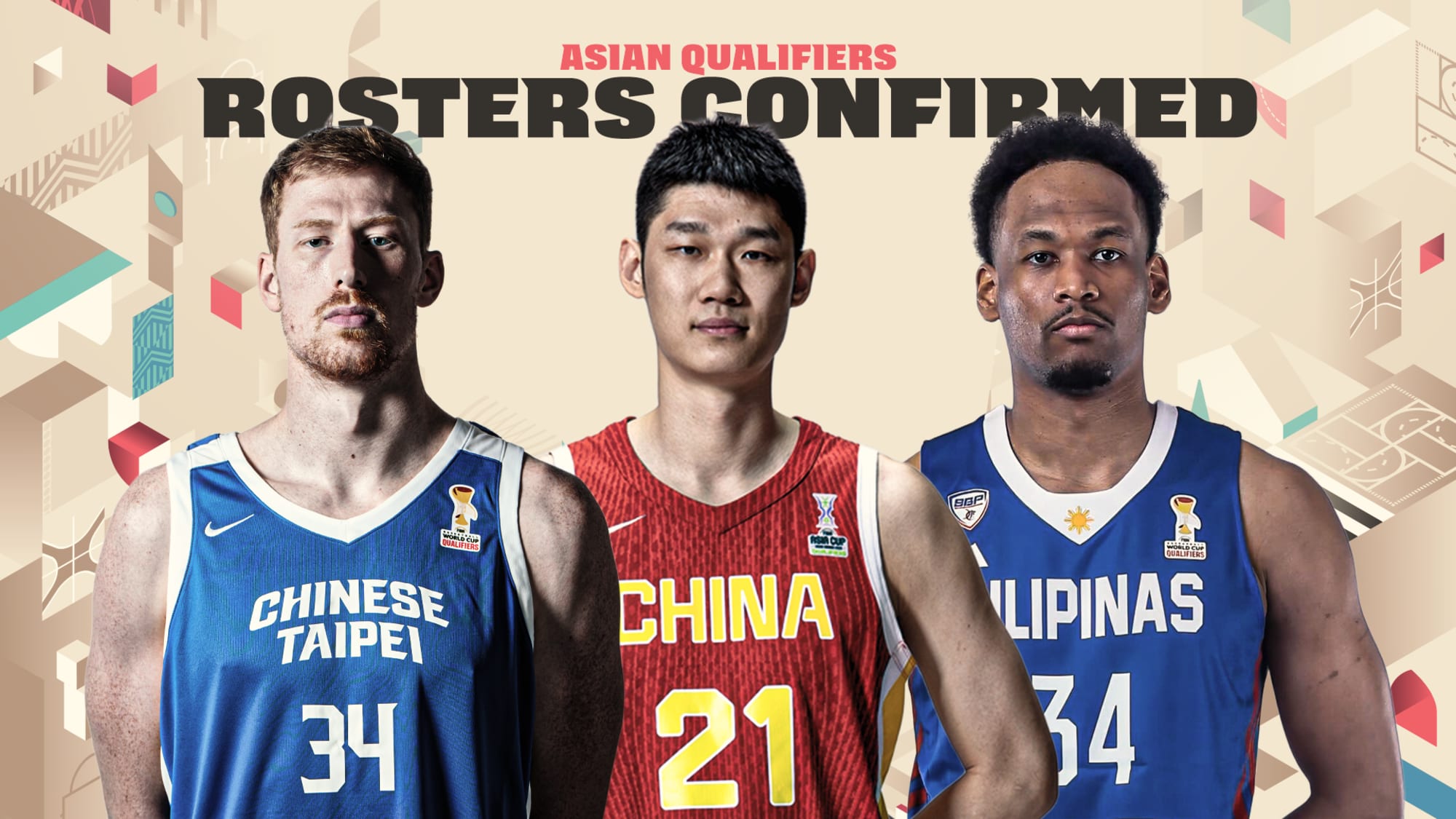 Asian Qualifiers: Rosters confirmed for March 1 - FIBA Basketball World ...