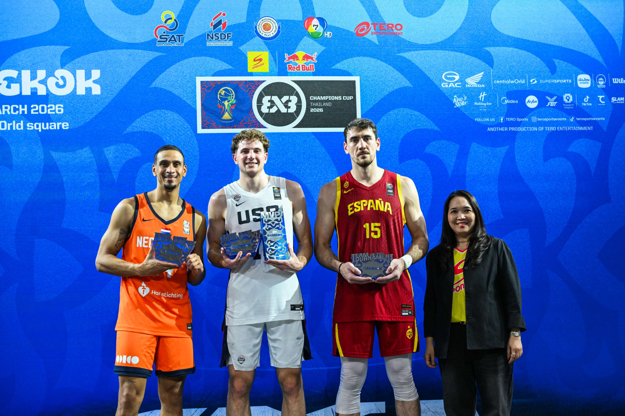 MVP Caden Pierce leads FIBA 3x3 Champions Cup 2026 Men’s Team of the ...