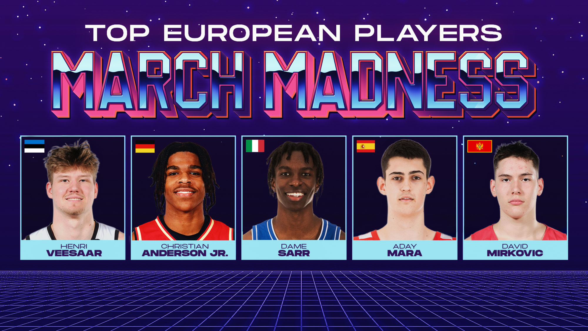 March Madness: 10 European players to watch in the men's NCAA ...